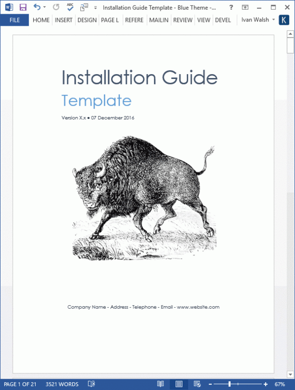 Installation Plan Template (SDLC) – Software Development Templates ... Installation Plan Template (SDLC) – Software Development Templates ...